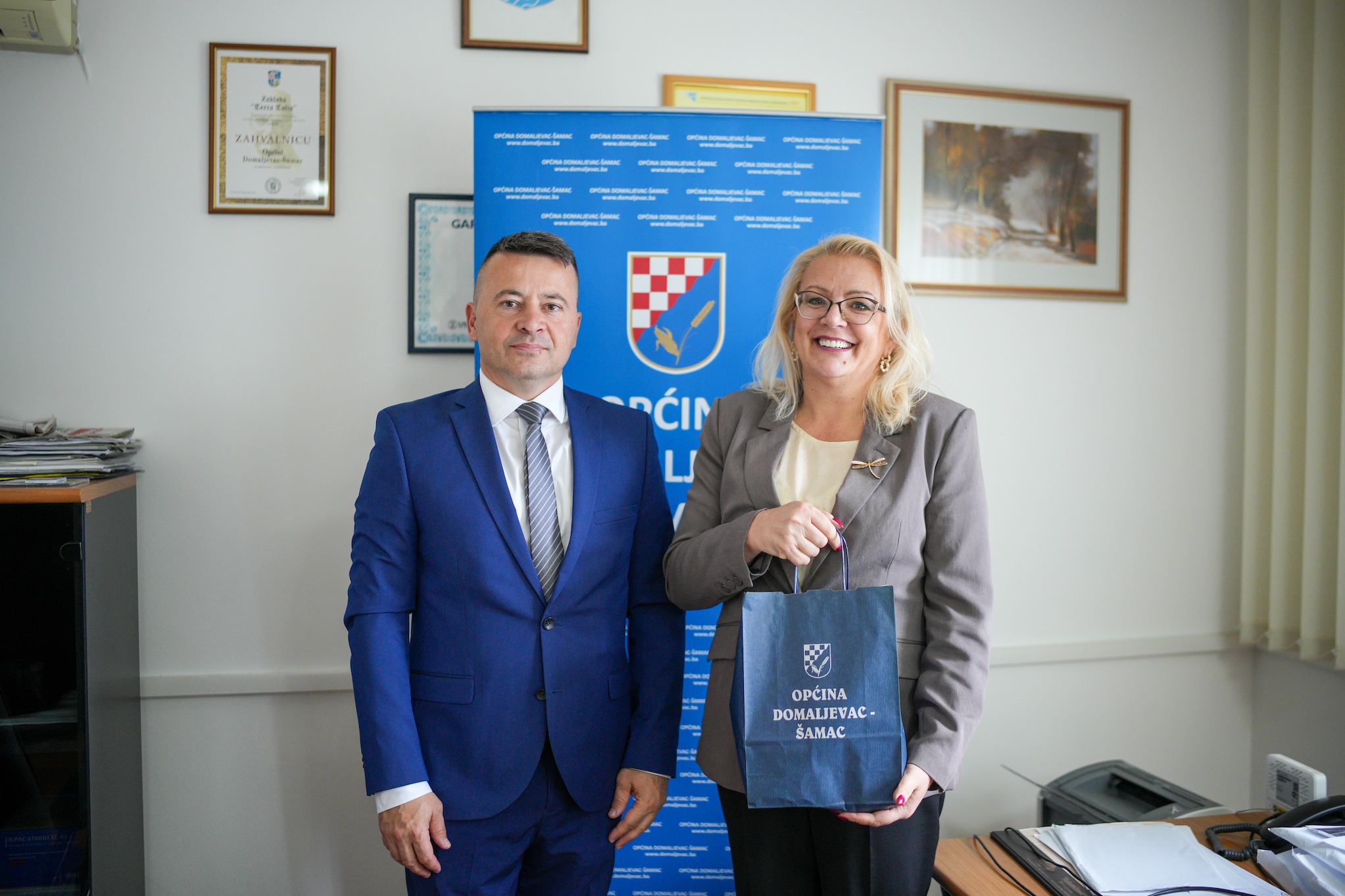 Bradara posjetila općine Odžak i Domaljevac-Šamac - Hrvatski Medijski ...