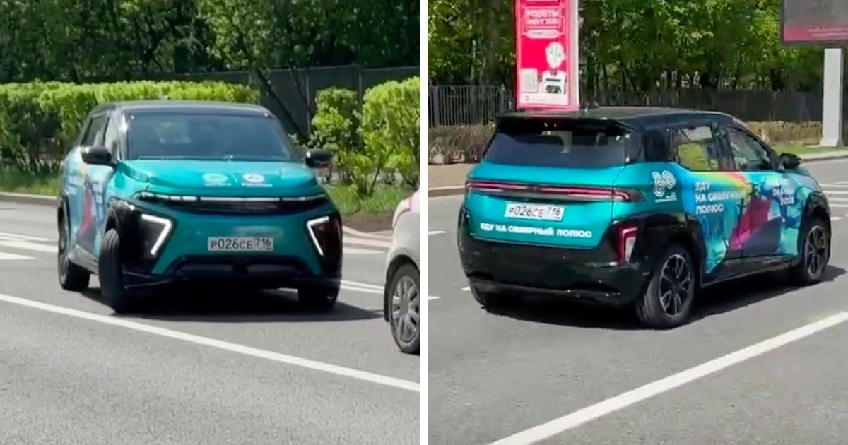 Rusija razvija svoj električni auto. Danas je prvi put bio na ulicama ...