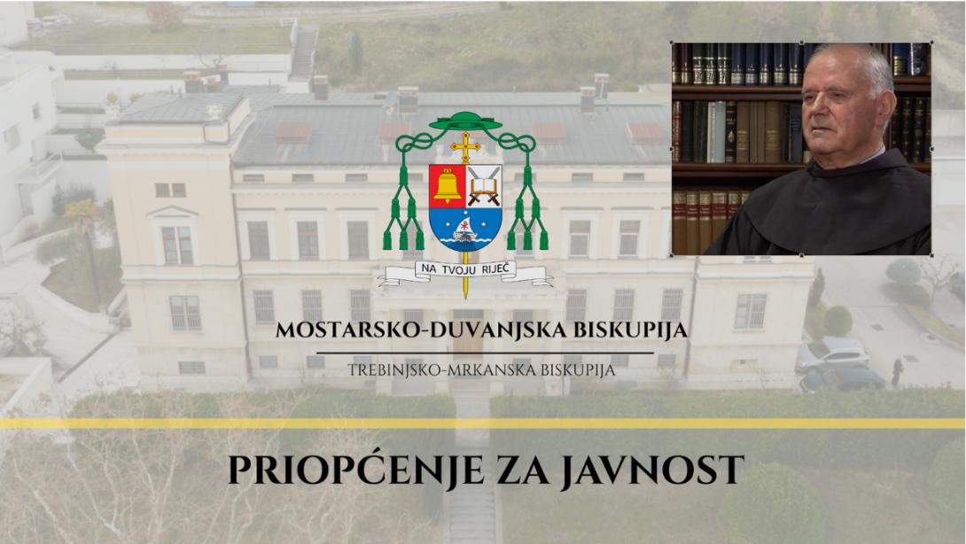 VATIKAN: Fra Jozo Zovko može se vratiti u BiH, ali i dalje ne može ...