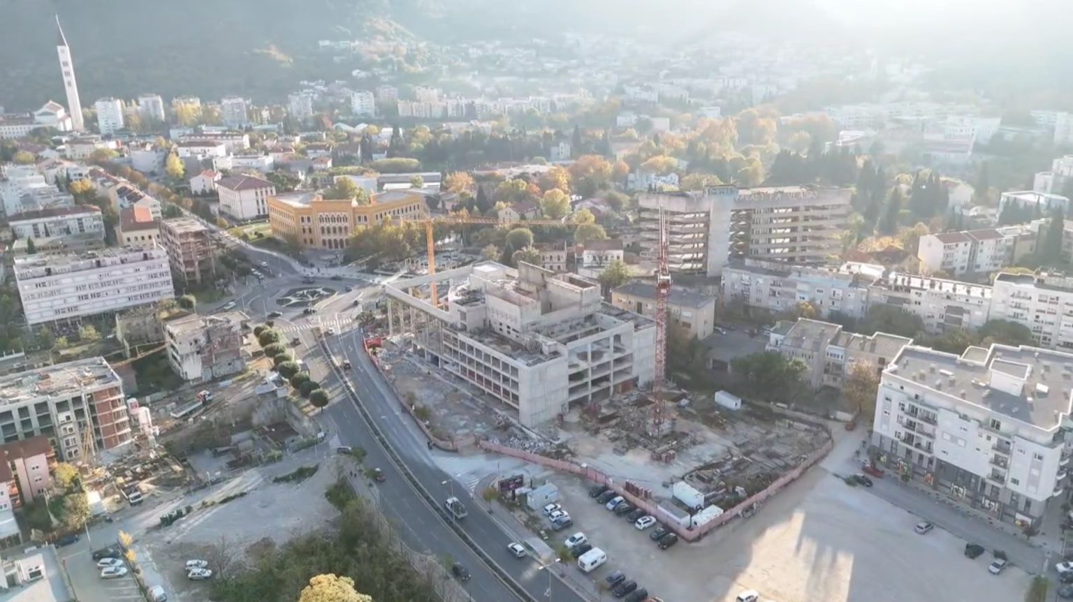 VIDEO RADOVI U ZAVRŠNOJ FAZI Pogledajte kako iz zraka izgleda velebno ...